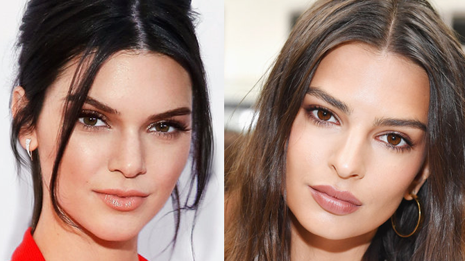 ¡Son idénticas! Kendall Jenner y Emily Ratajowski y sus looks donde ...