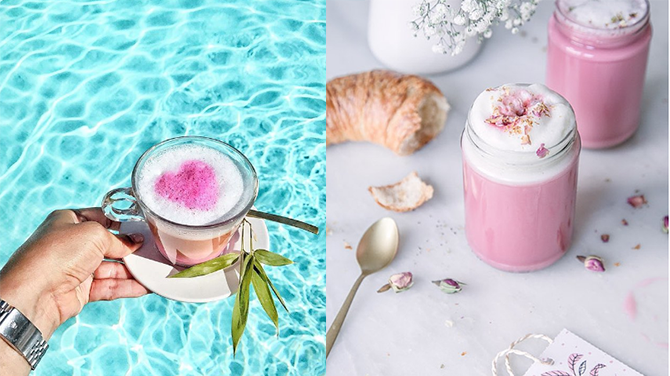 ¿Ya probaste el nuevo café rosado? Aquí te contamos cómo prepararlo