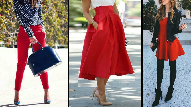 Cinco consejos para vestir de rojo acertadamente