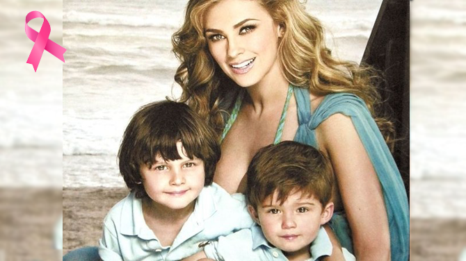 Aracely Arámbula presume cambio de look de sus hijos en Instagram [FOTOS]