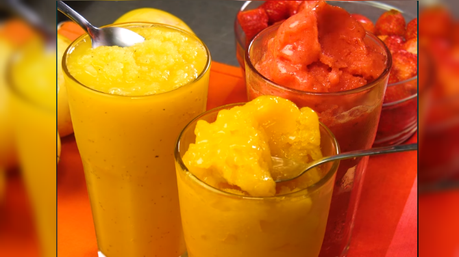 Refréscate en estas tardes de verano con unas ricas cremoladas