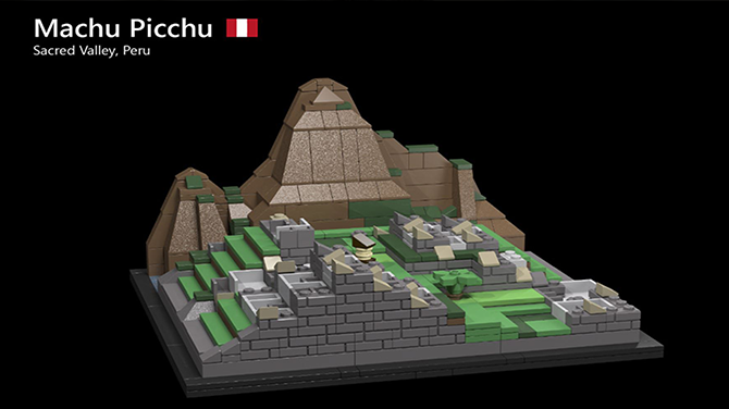 Machu Picchu podría tener set en Lego si gana votación en internet