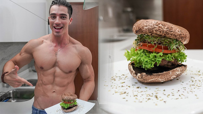 Rodrigo Romeh te enseña a preparar una deliciosa hamburguesa fitness