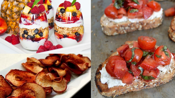 ¡Activa tu metabolismo! 3 snacks para las medias mañanas o tardes