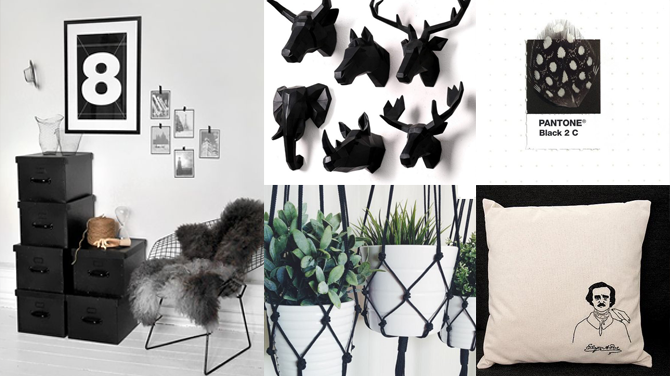 ¡Dark deco! Para las que nos gusta el color negro