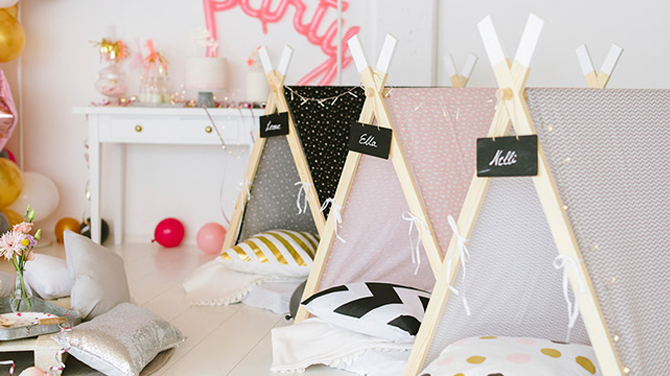 ¡DIY! Haz una tienda de camping para niños