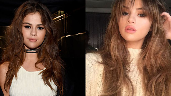 9 celebridades que se ven completamente diferentes con cerquillo [FOTOS]