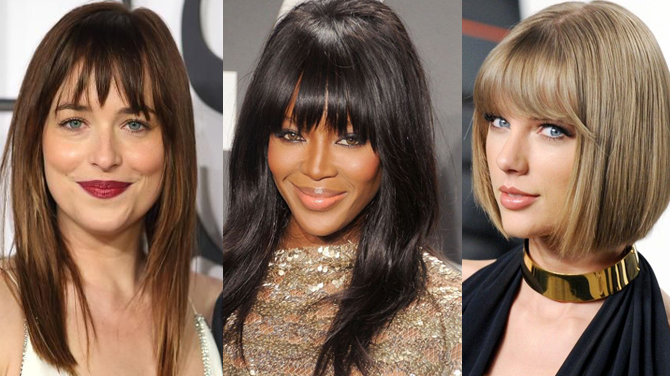 10 celebridades que te animarán a cortarte un cerquillo [FOTOS]