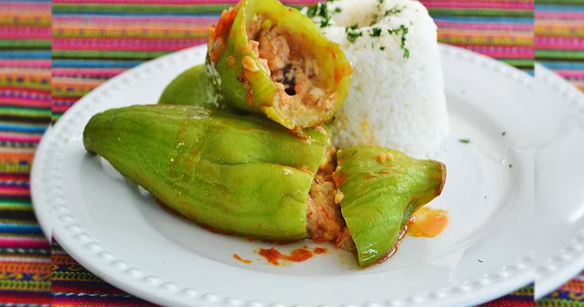 Receta de Caigua rellena peruana, fácil y rápida