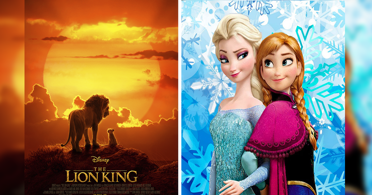 'El Rey León’ desplaza a Frozen y se corona como el filme más taquillero
