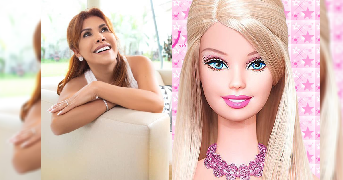 Magaly Medina sorprende al transformarse en ‘Barbie’ gracias a hija de ...