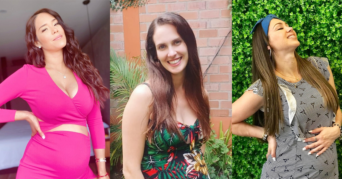 Karen Schwarz, Melissa Loza y Emilia Drago llevan el estampado ideal ...