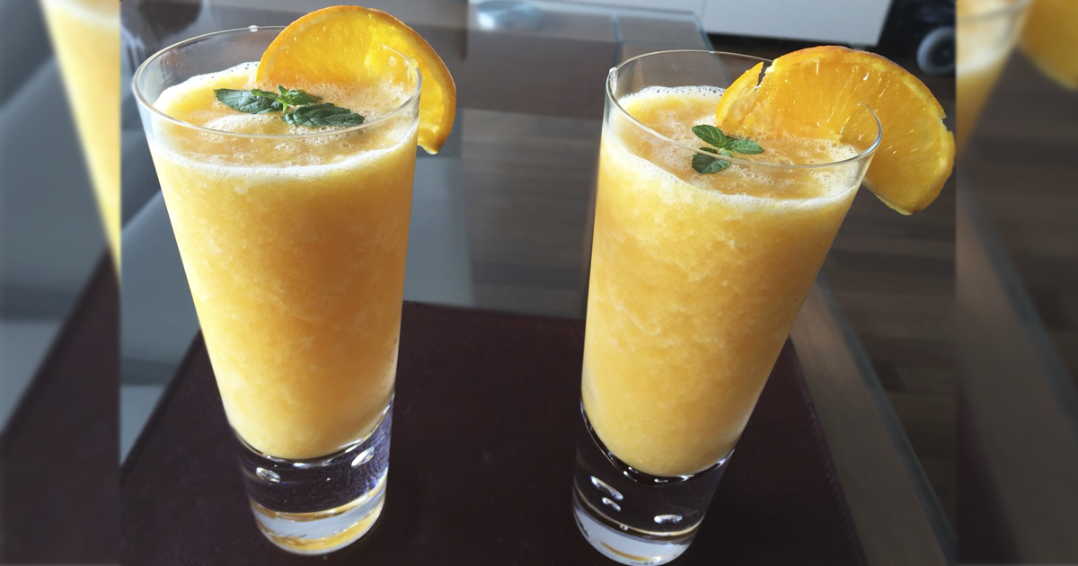 Frozen de naranja: Una deliciosa y refrescante bebida muy sencilla de ...