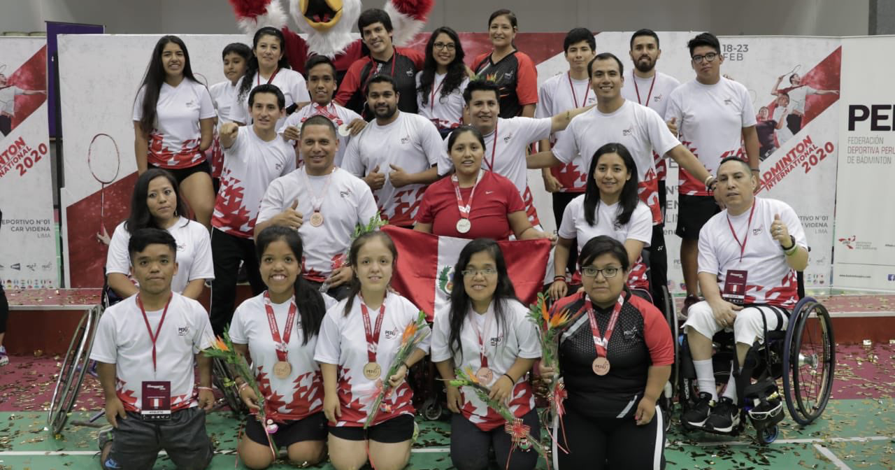 Perú conquistó 10 medallas en certamen de parabádminton en certamen ...