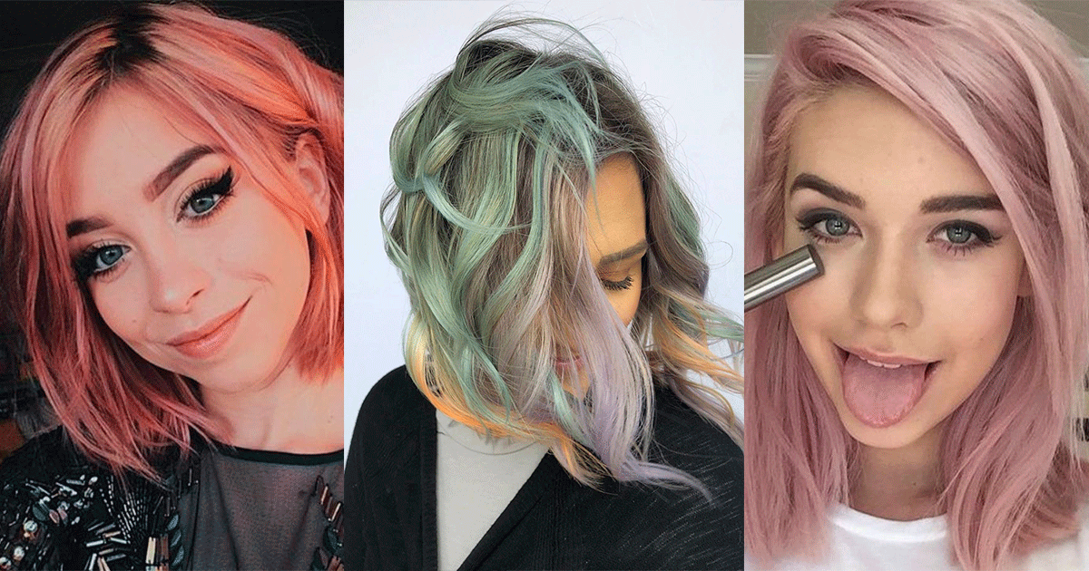 Dusty pastel: la gama de tonos suaves que te ofrece un cabello atrevido ...