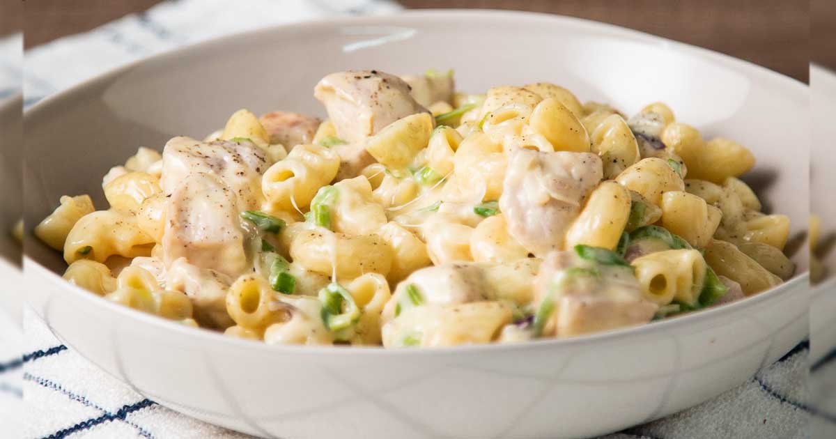 Ensalada de codito con pollo y verduras: ¡Nutritiva, rápida y deliciosa!