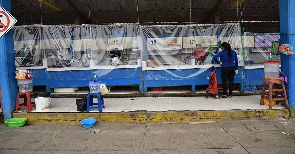 El 100% de comerciantes de mercado de Tacna dan NEGATIVO a coronavirus