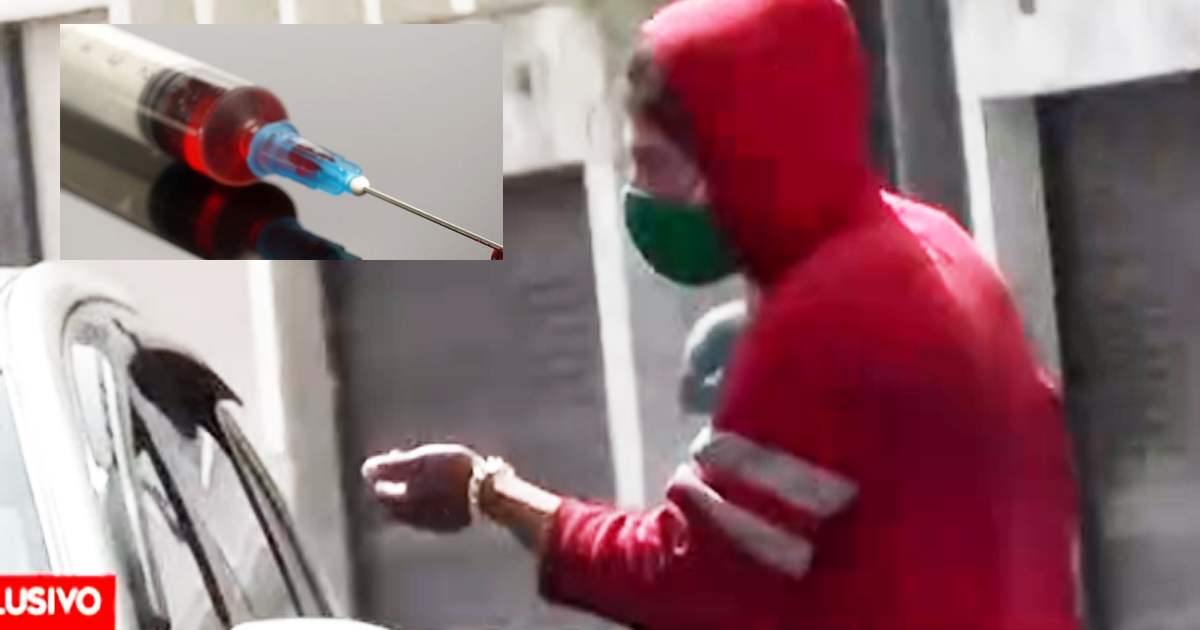 COVID-19: Sujeto amenazaba con jeringa 'infectada' a taxistas y ...