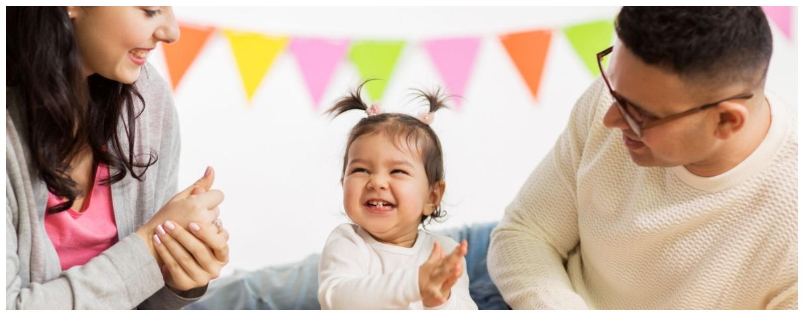 El aplauso de un bebé es una señal de su buen crecimiento y desarrollo