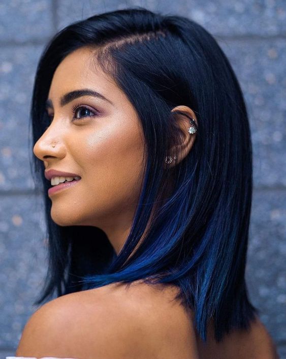 Blue balayage: La colorida alternativa que te dará un look de fantasía ...