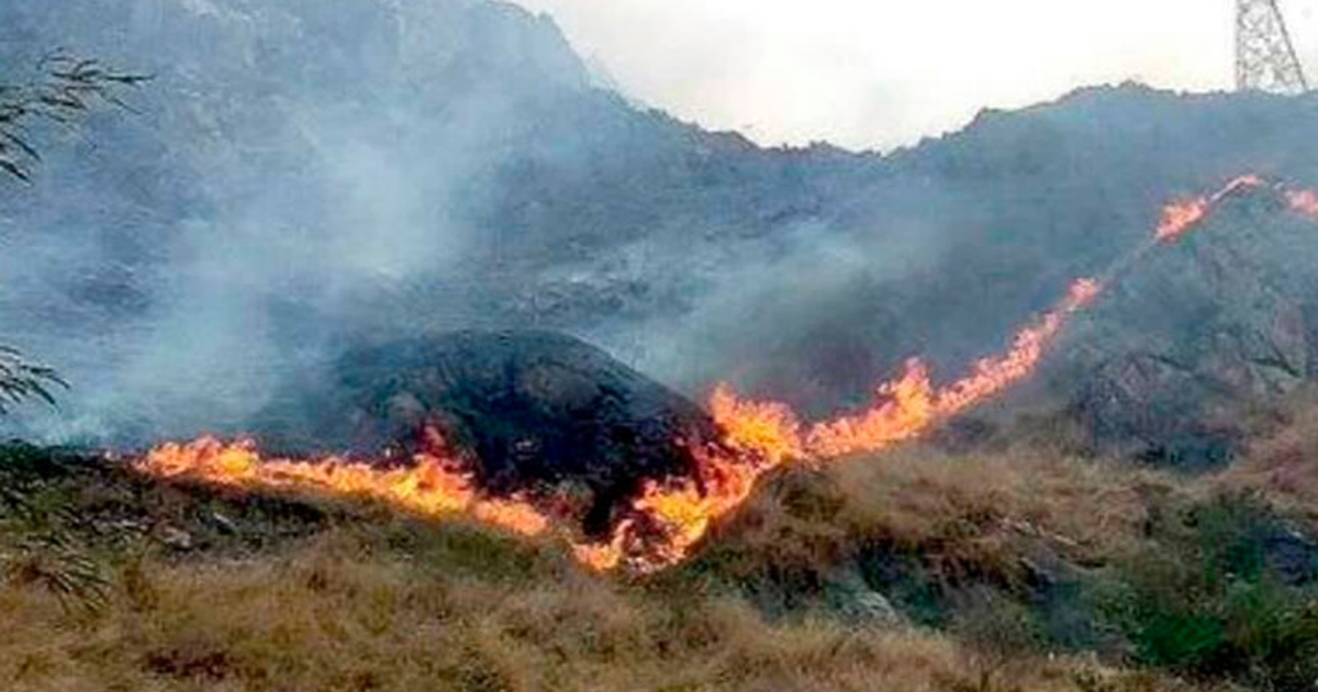 Machu Picchu: Incendio forestal alcanza gran magnitud y aún no logra ...