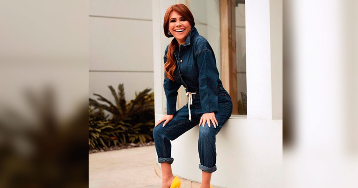 Magaly Medina se une a tendencia juvenil con este renovado look