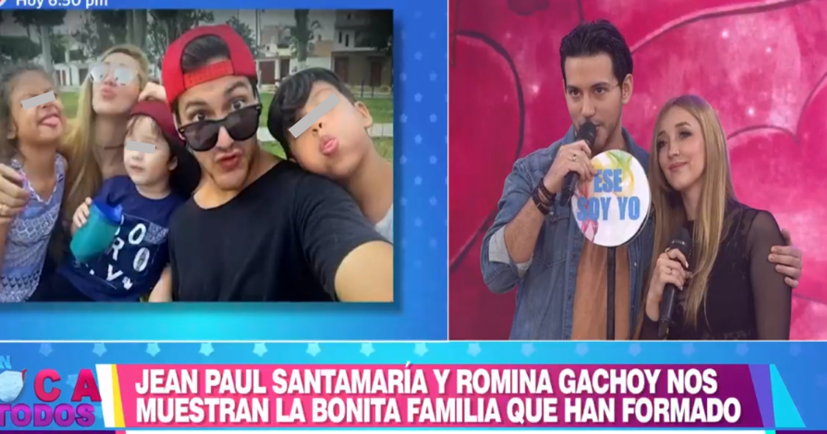 Jean Paul Santa María conmovió al presentar a los hijos de Angie Jibaja ...