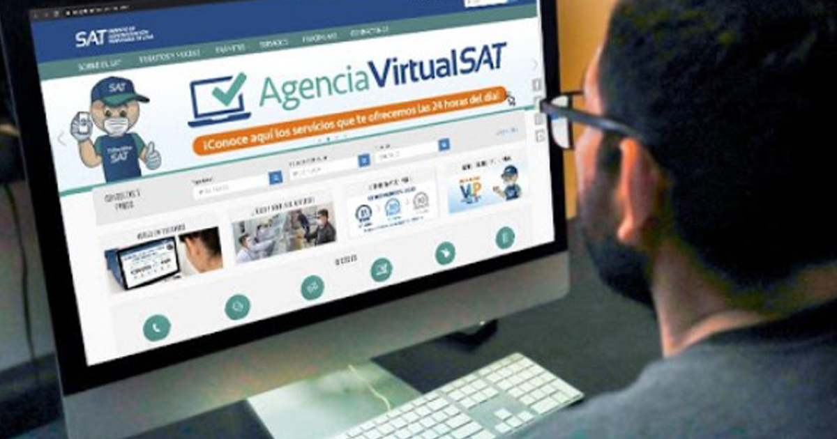 SAT: Agencia virtual deja que usuarios hagan trámites en línea las 24 ...