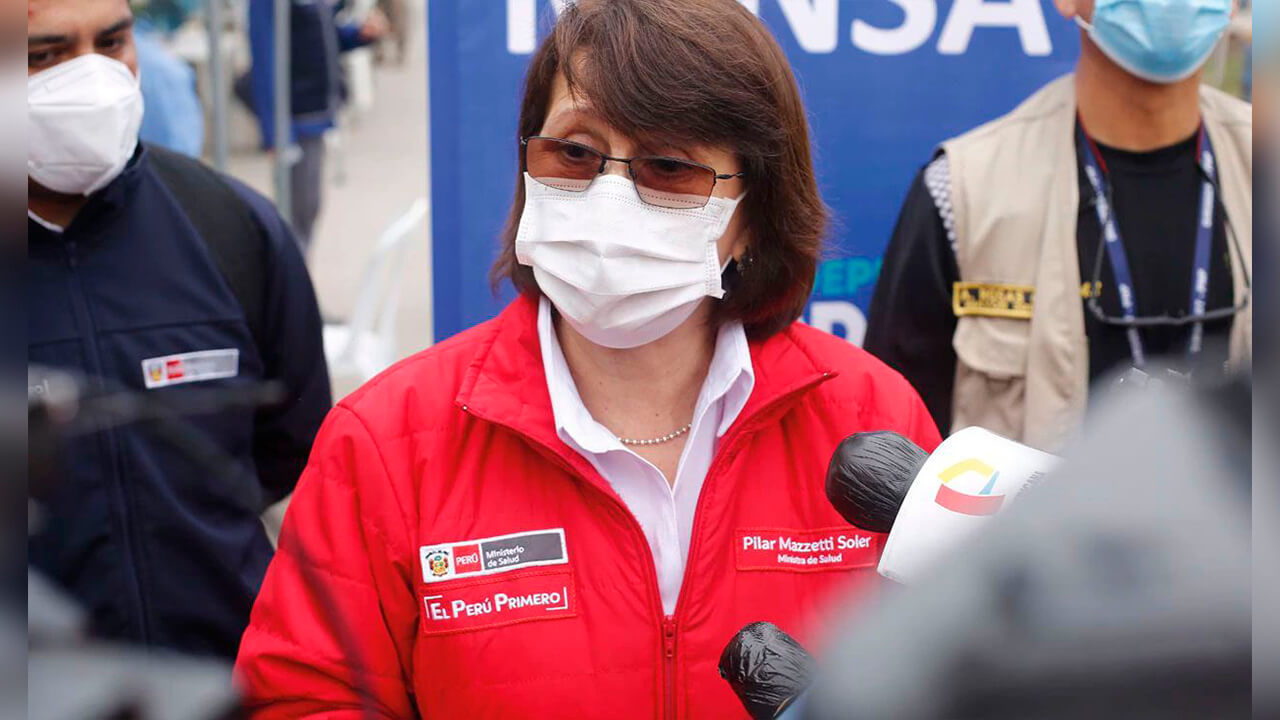 Pilar Mazzetti afirma que variante brasileña de COVID-19 ya está en el Perú