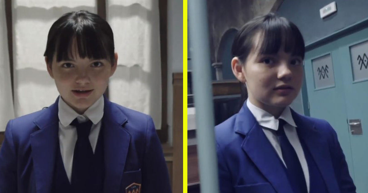 Francisca Aronsson presentó a su personaje en “El Internado: Las Cumbres”