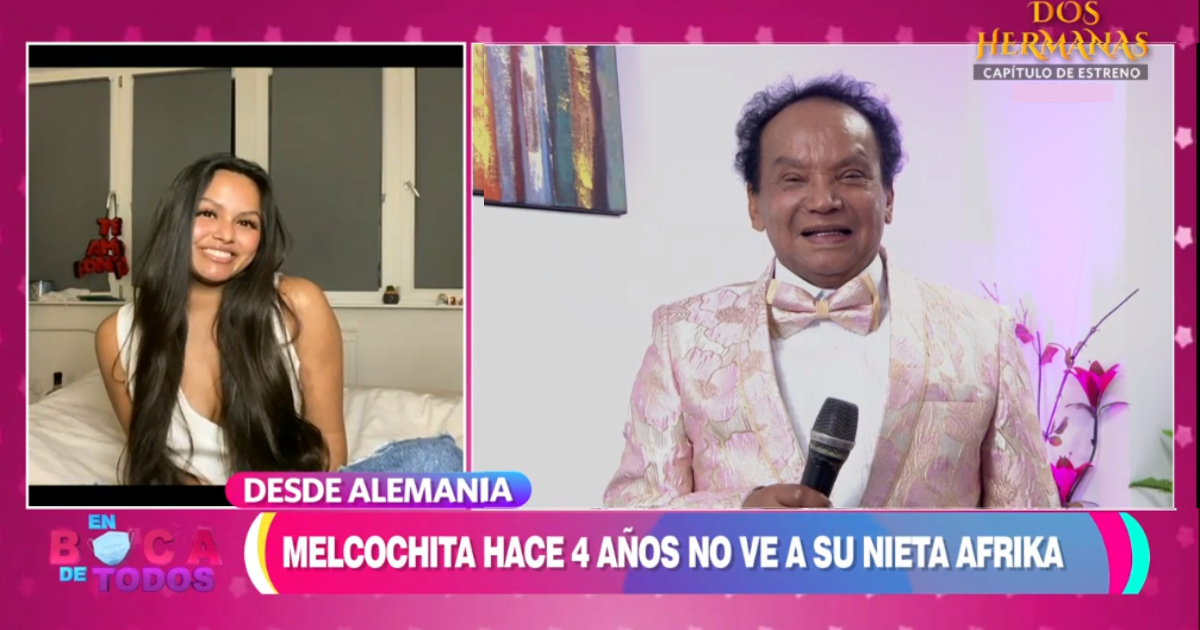 Melcochita presentó orgulloso a su nieta Afrika tras triunfar como modelo en el vídeo de Ozuna