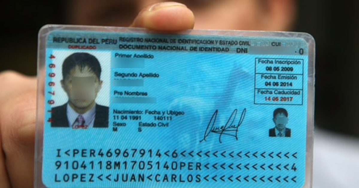 ¿Dónde encuentro el código ubigeo del DNI?