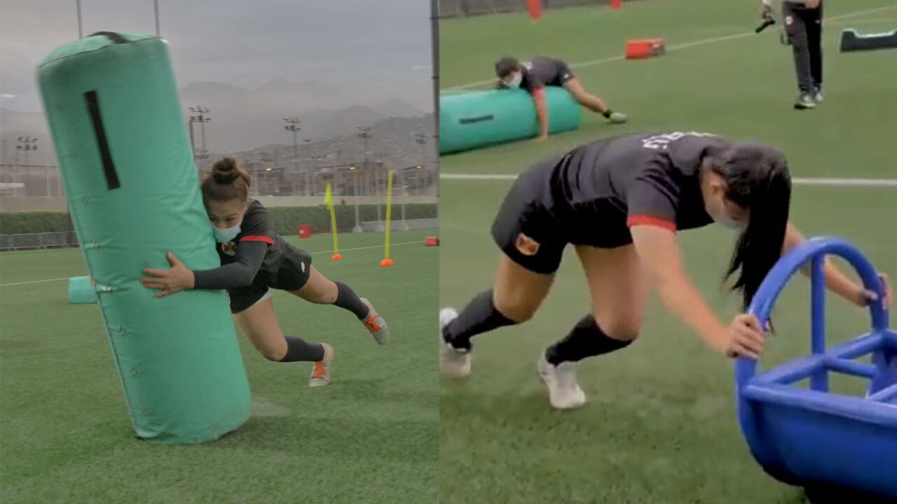 Selección femenina de rugby regresó a los entrenamientos en VMT