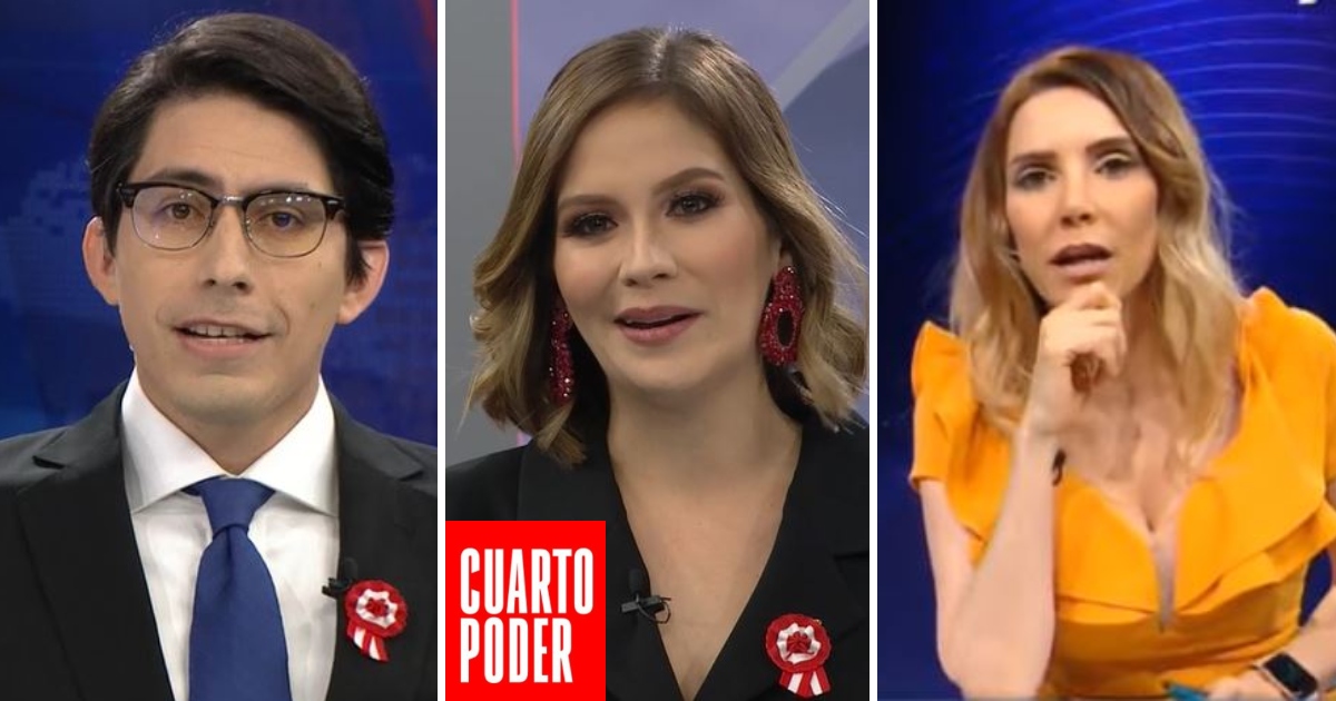 Juliana Oxenford tras "coqueteo" de los conductores de Cuarto Poder que ...