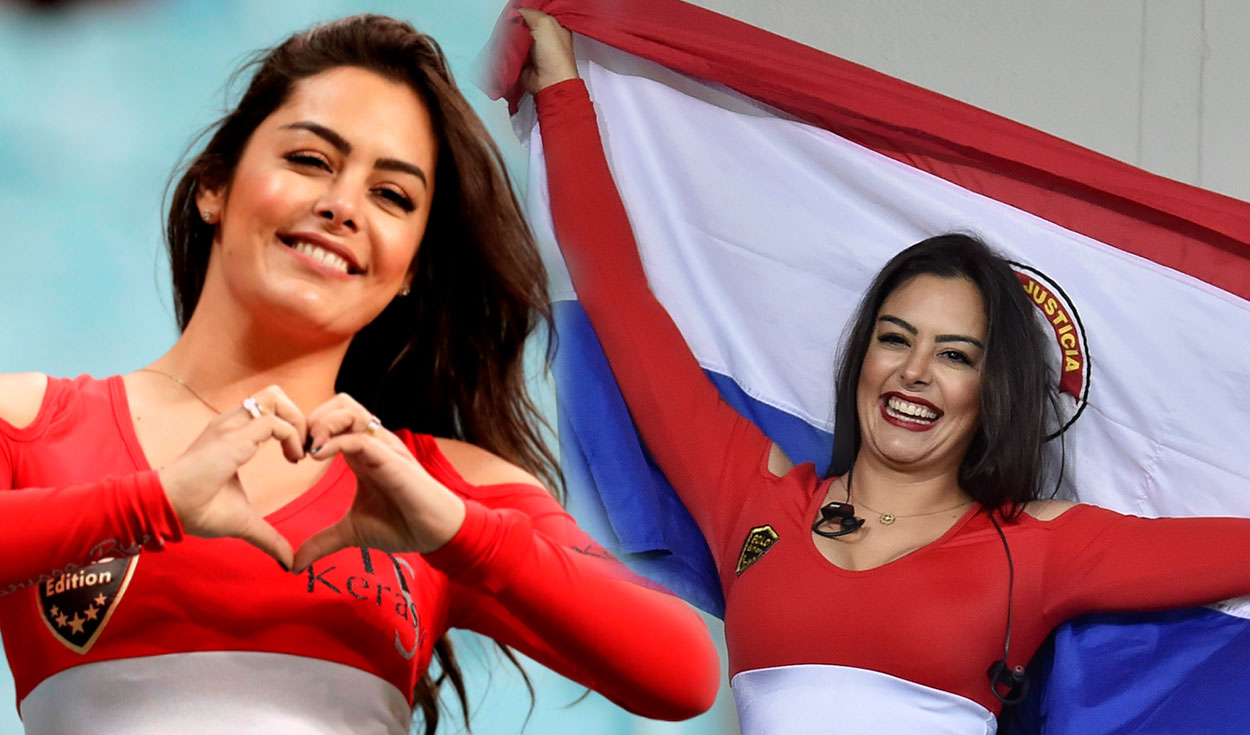 Larissa Riquelme, la novia del mundial llegó a Perú y deleitó con un ...