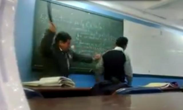 Profesor que agarró a correazos a alumno por hacer bullying fue absuelto
