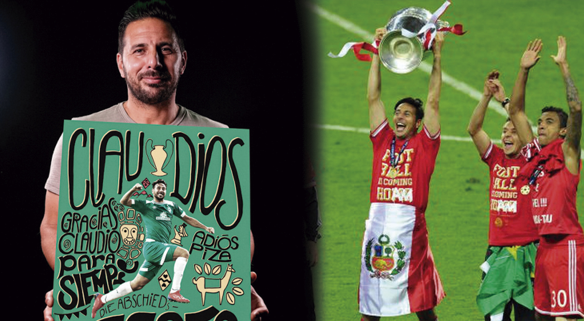Claudio Pizarro y el día de su despedida: jugará por la selección, Bayern Múnich y Werder Bremen
