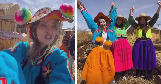 Flavia Laos luce orgullosa la vestimenta típica de Puno: "Que hermosa"