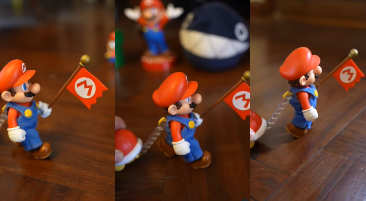 Figura de Mario Bros se vuelve viral en TikTok por marchar con su ...