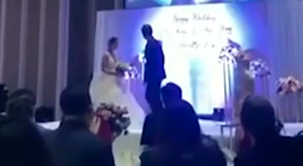 Viral: Un novio expuso la infidelidad de su pareja en plena boda