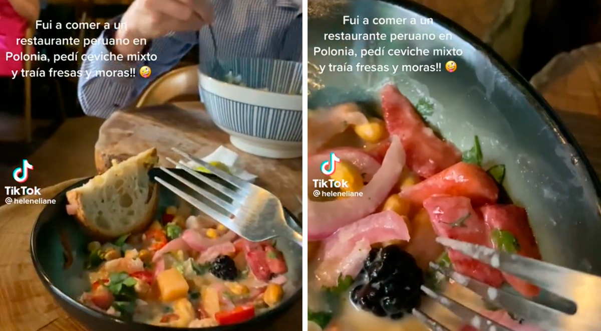 Peruana llega a restaurante de compatriota en Polonia y le dan ¡ceviche ...