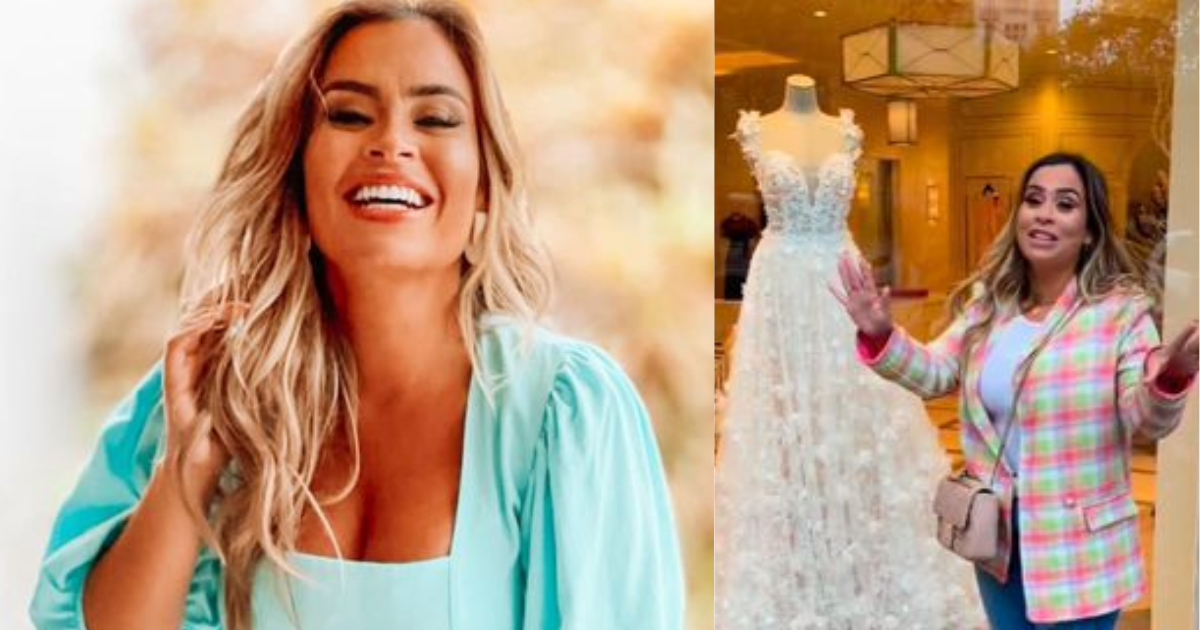 Ethel Pozo eligió el vestido de novia ideal que desborda el ...