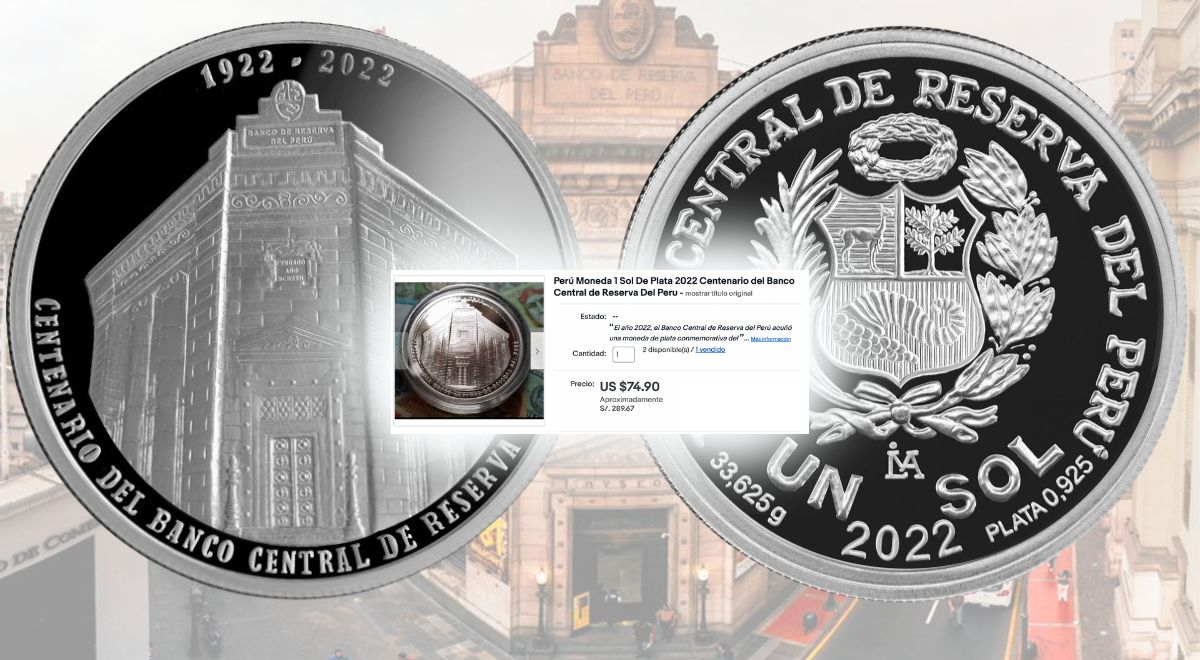 Moneda de 1 sol de plata del 2022: Este es gran precio en el mercado y ...