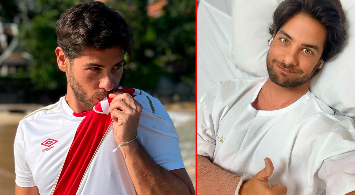 Andrés Wiesse tras dislocarse el codo: "Tengo miedo porque me van a operar"