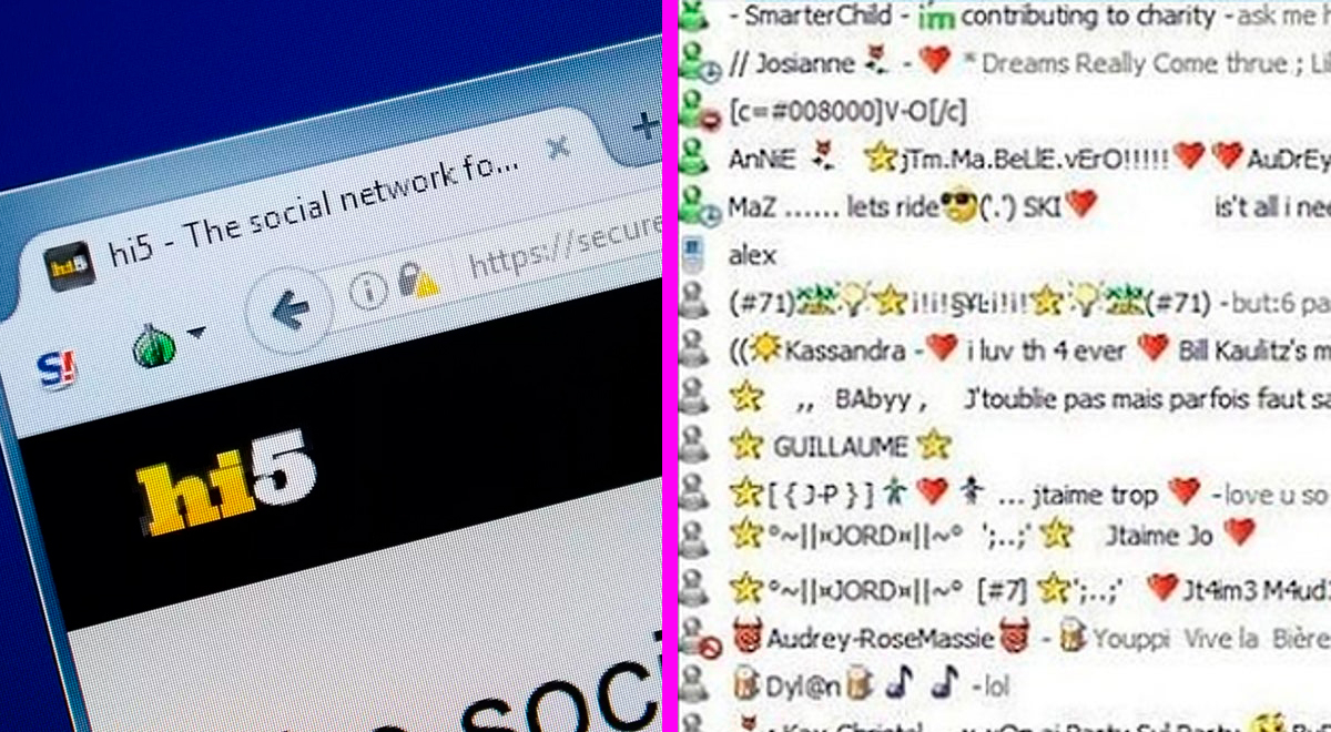 Hi5 y Messenger: 10 nicknames que seguro viste (o usaste) en las redes ...