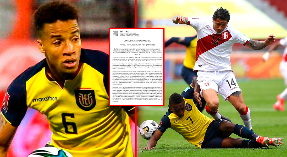 Perú también quiere ir al Mundial: La FPF pide al TAS que Ecuador no ...