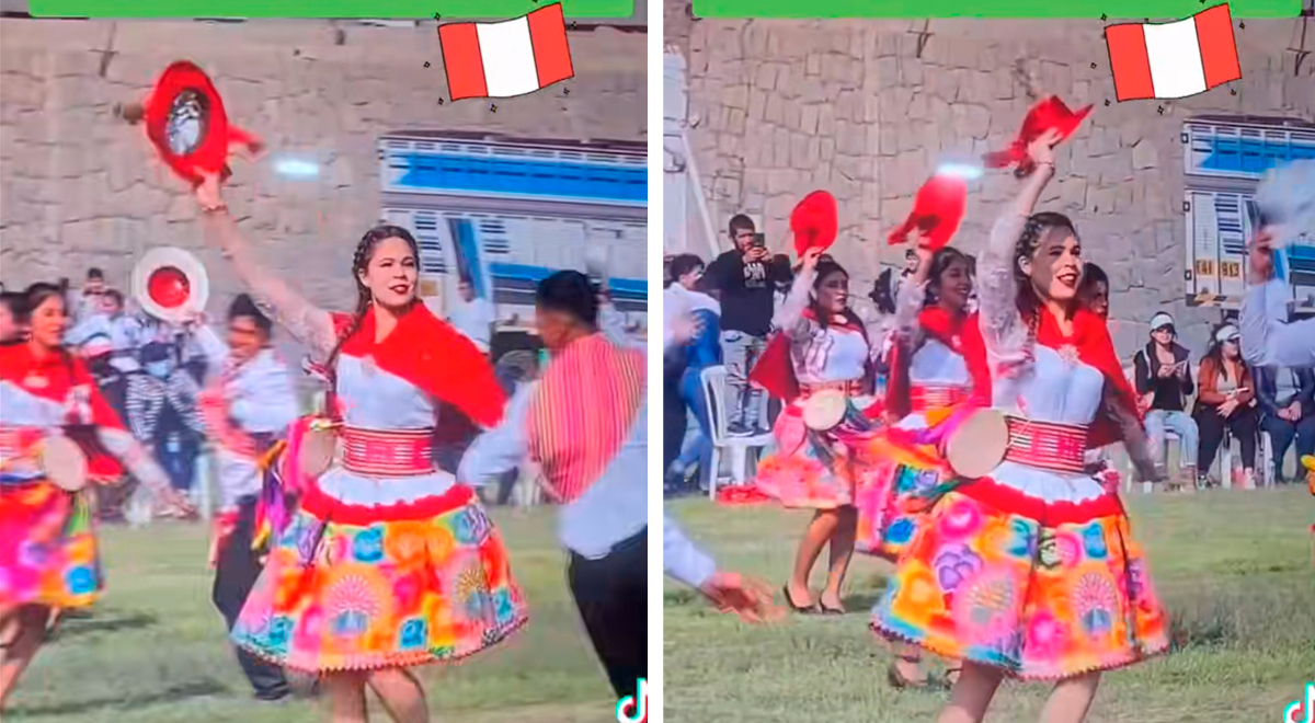Venezolana aprende danza típica de Huancayo y es elogiada en TikTok