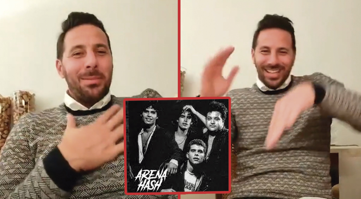 PIZARRO infló el pecho por Perú y cantó los éxitos de ARENA HASH: "Ésta ...