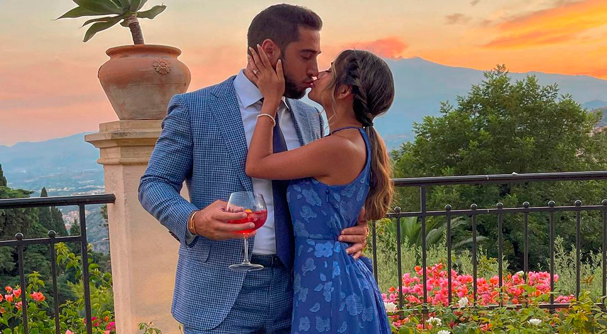 Frank Dello Russo, expareja de VANIA BLUDAU, se muestra feliz por la llegada de su bebé