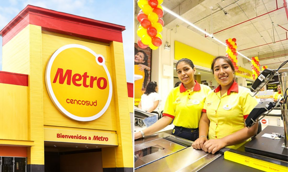 ¿Cuánto gana mensualmente un cajero full-time que trabaja en Metro?